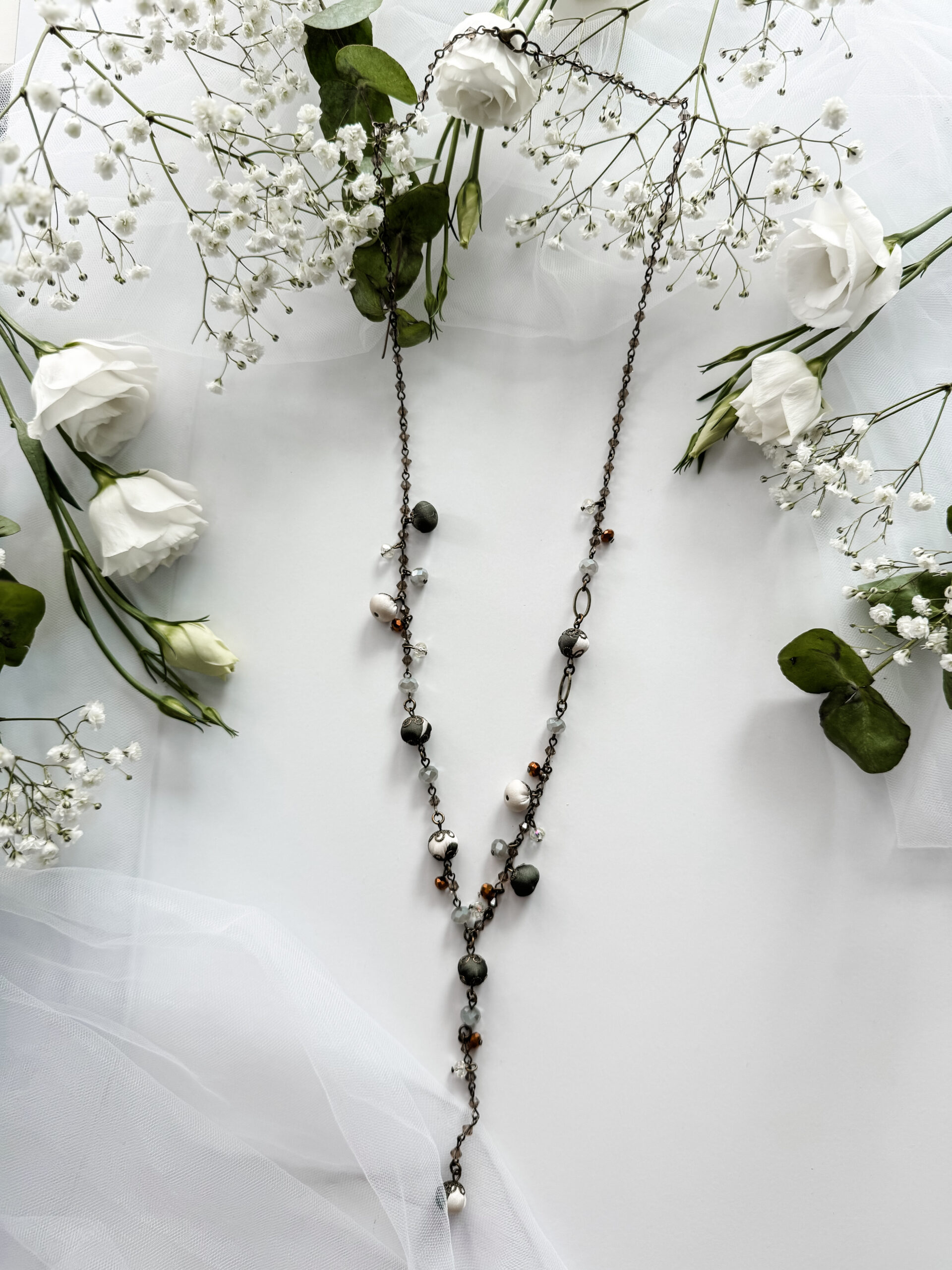 Colier Sarah – Olive Tree – Anne Popova