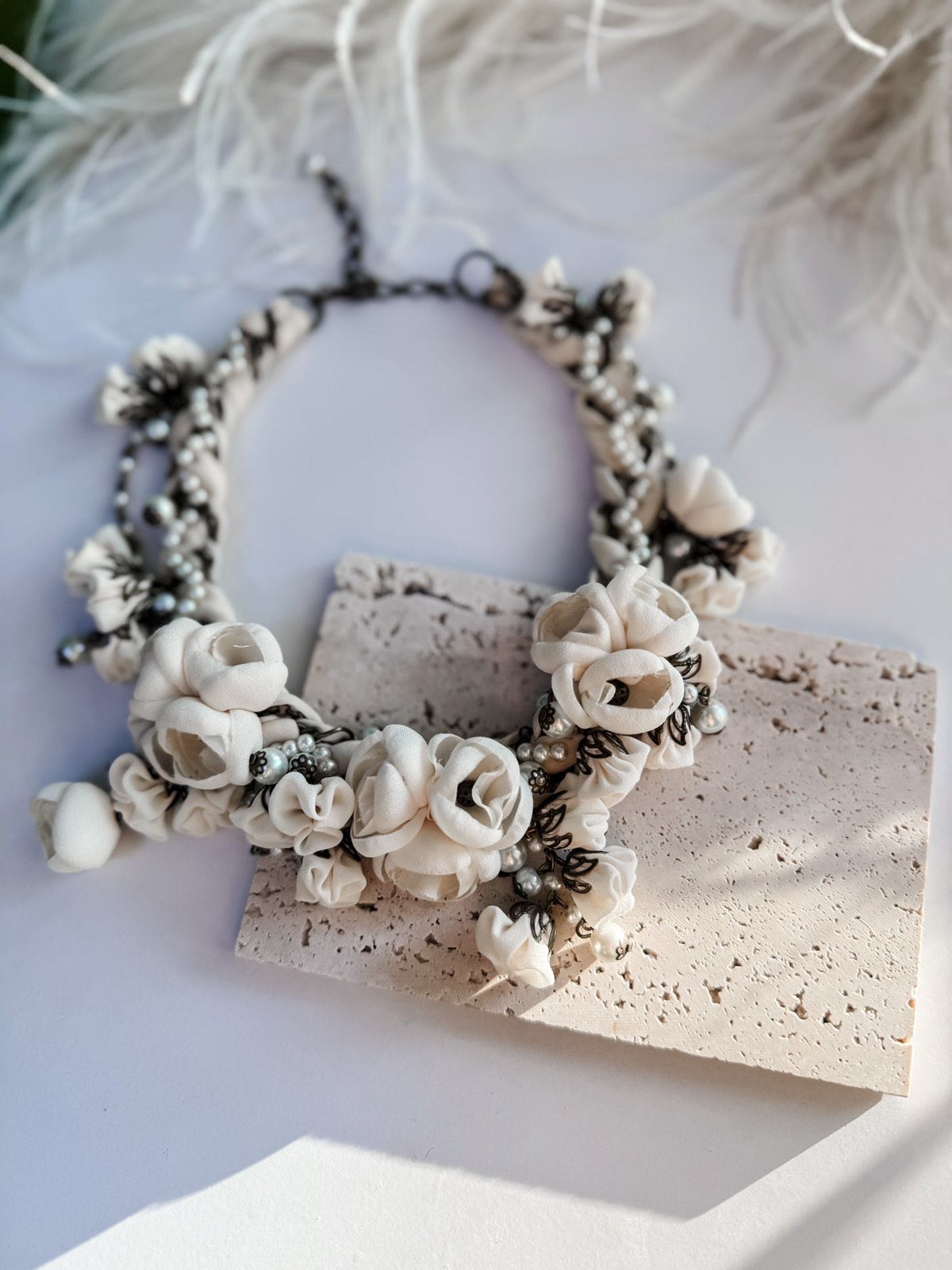 Colier Anna – Ivory – Anne Popova